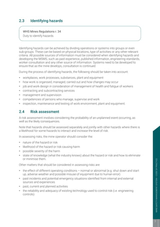 Code of practice - Mine Safety Management System | PDF