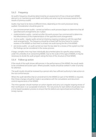 Code of practice - Mine Safety Management System | PDF