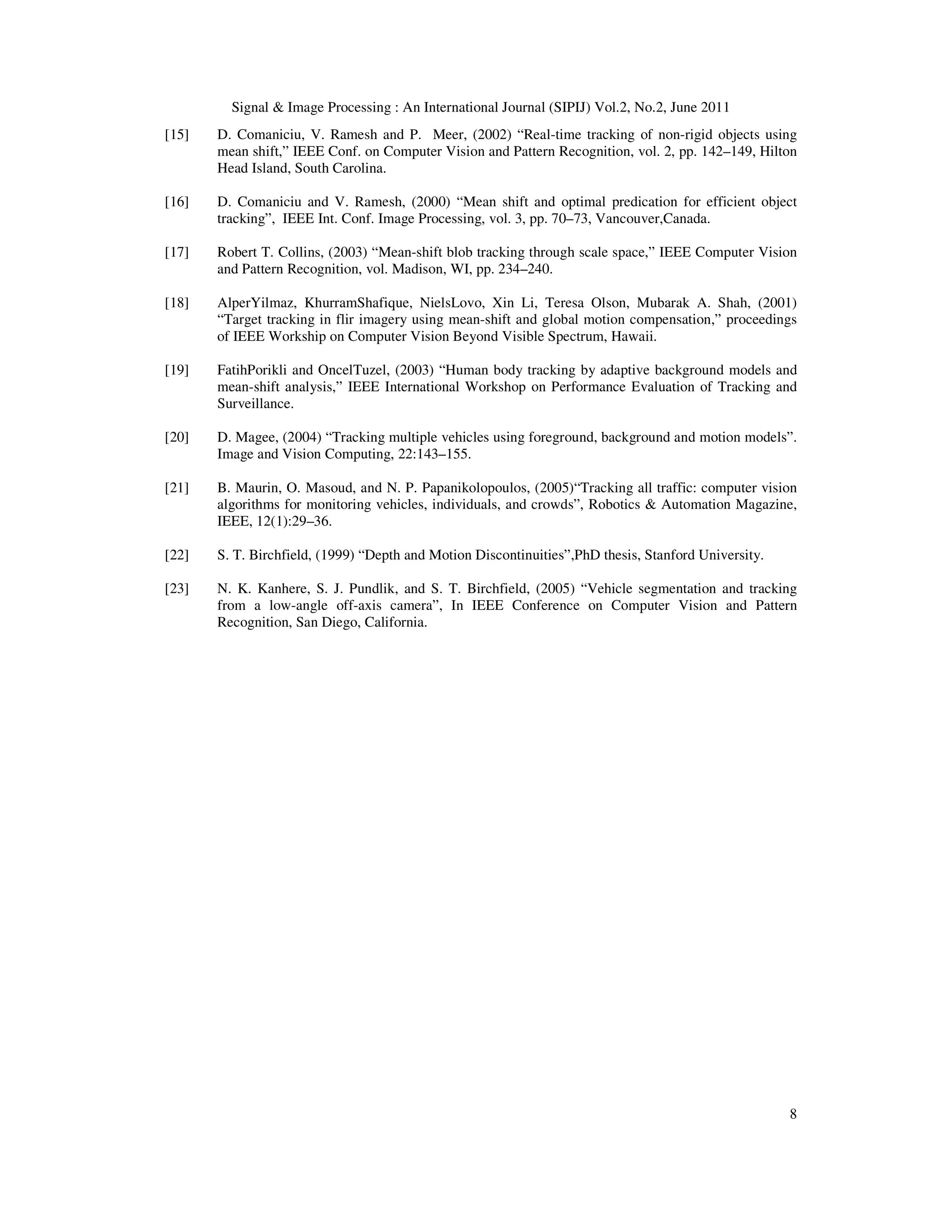 Vehicle Tracking Using Kalman Filter And Features Pdf