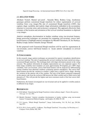 Anterior Osteophyte Identification in Cervical Vertebrae | PDF