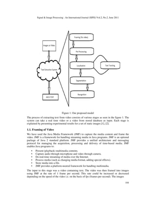 Extracting Text From Video | PDF