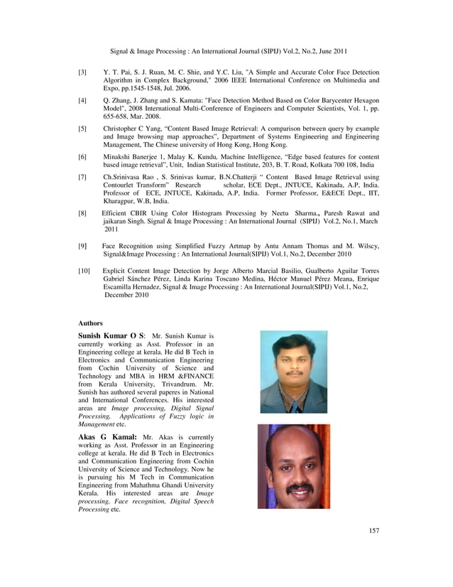 A Modified Algorithm For Thresholding And Detection Of Facial Information From Color Images