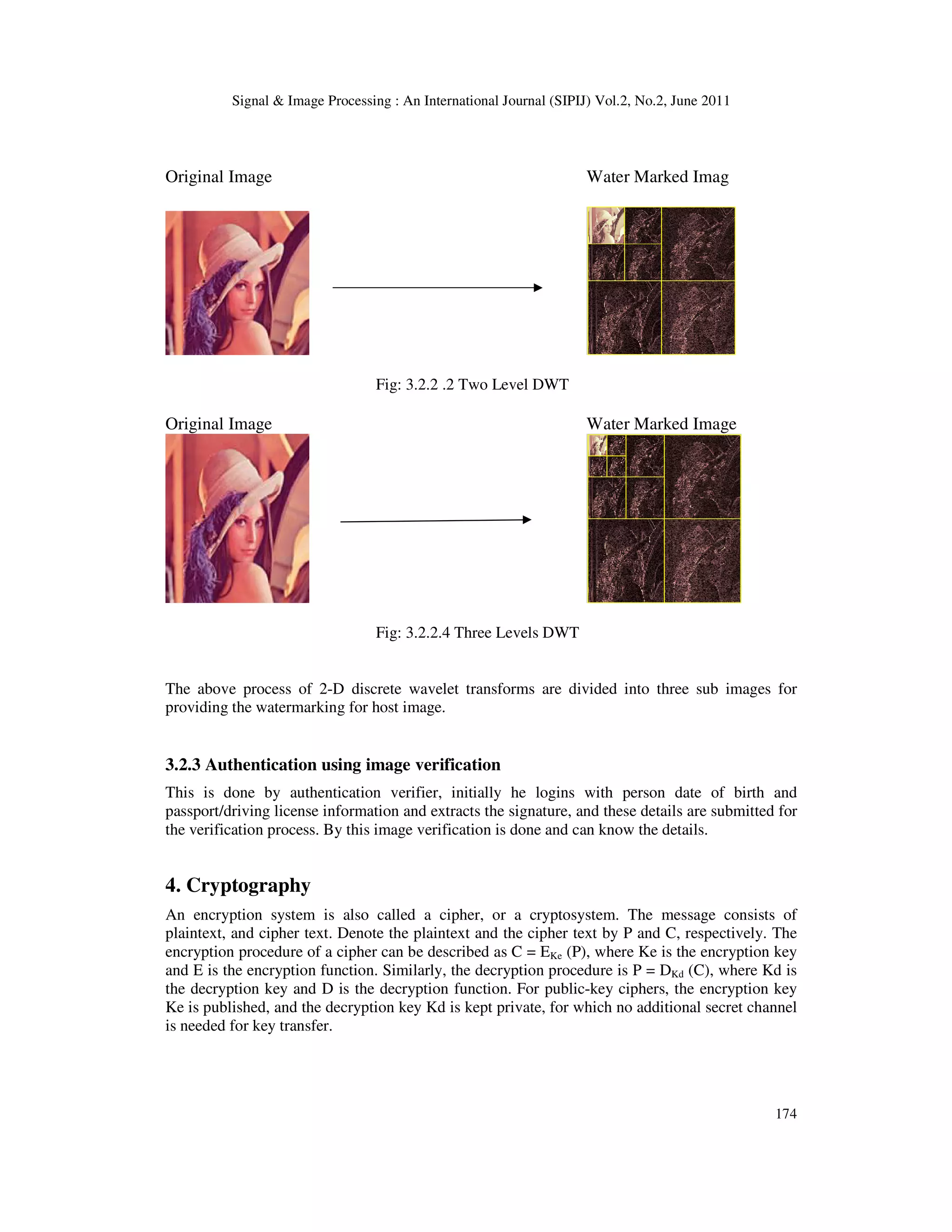 Digital Signature and Watermark Methods for Image Authentication Using Cryptography Analysis ...