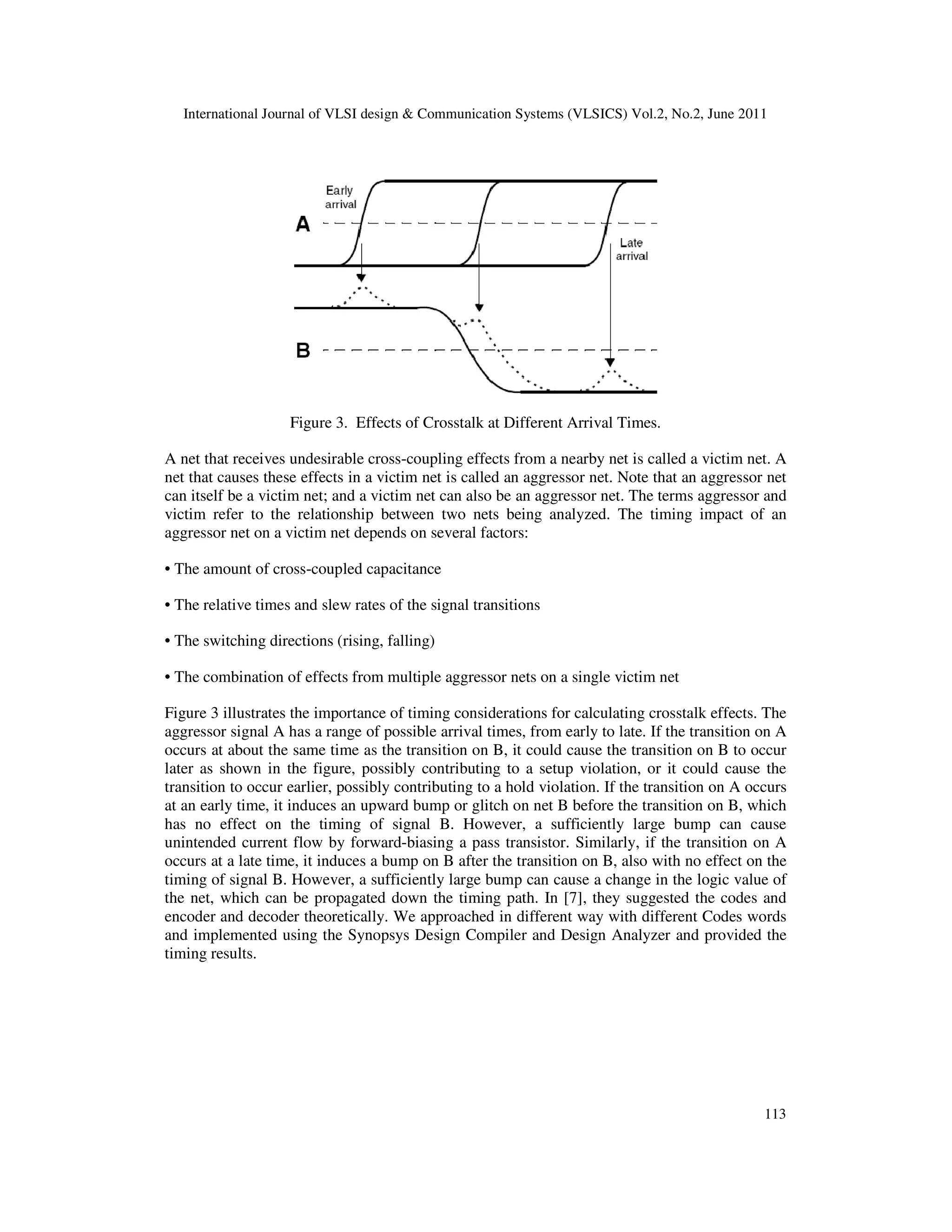 A BUS ENCODING TO REDUCE CROSSTALK NOISE EFFECT IN SYSTEM ON CHIP | PDF