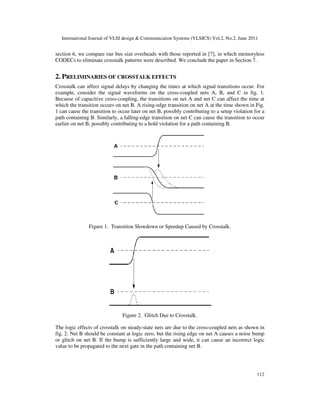 A BUS ENCODING TO REDUCE CROSSTALK NOISE EFFECT IN SYSTEM ON CHIP | PDF