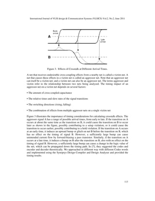 A BUS ENCODING TO REDUCE CROSSTALK NOISE EFFECT IN SYSTEM ON CHIP | PDF