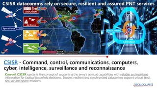 Addressing PNT threats in critical defense infrastructure | PPT