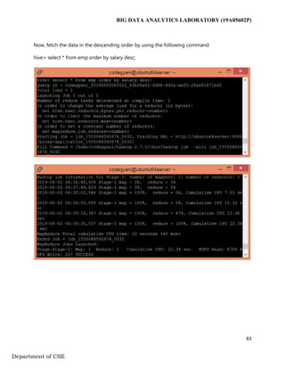 2. Develop a MapReduce program to calculate the frequency of a given word in a given file. | PDF