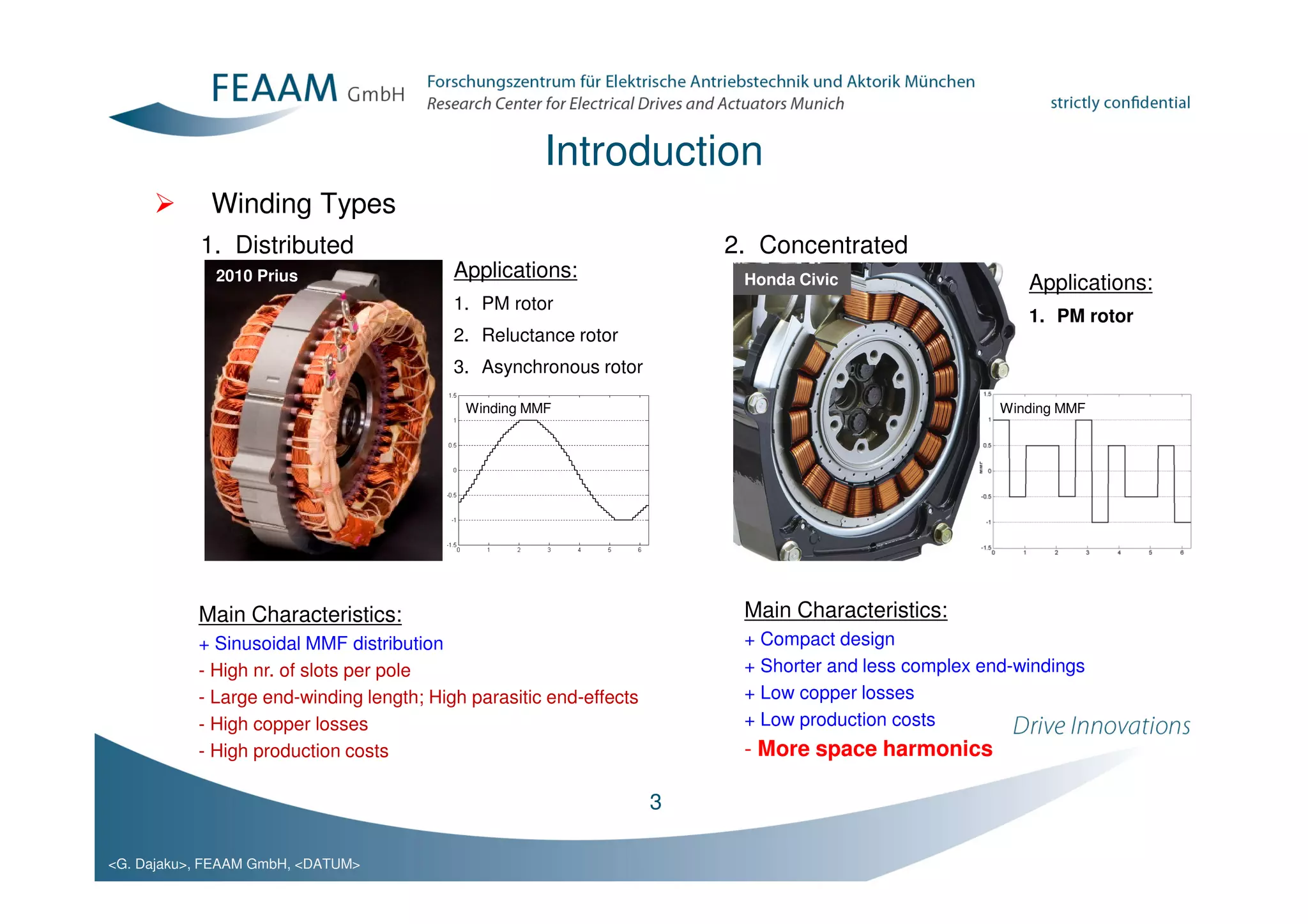 High power and low cost solution: Stator cage winding of e-motors | PPT