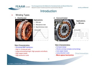 High power and low cost solution: Stator cage winding of e-motors | PPT