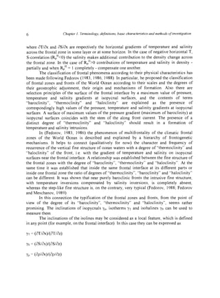 Physical Oceanography Of Frontal Zones In The Subarctic Seas Andrey G ...