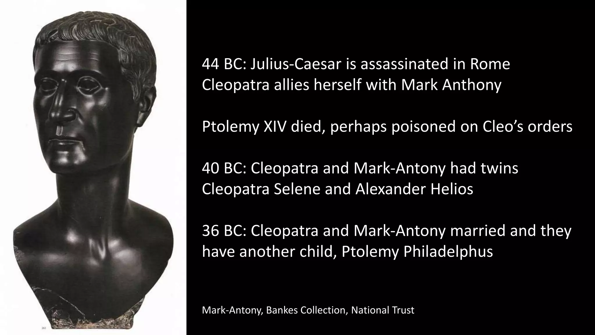 The Archaeology of Alexandria Part 4: The Tomb of Cleopatra | PPT
