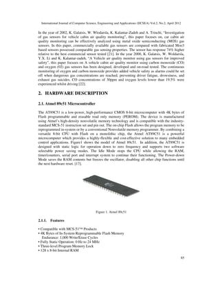 Embedded Technology for vehicle cabin safety Monitoring and Alerting System | PDF | Lung and ...