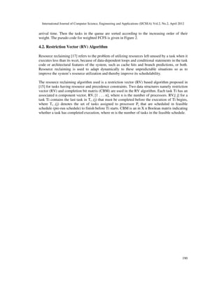 ENERGY EFFICIENT SCHEDULING FOR REAL-TIME EMBEDDED SYSTEMS WITH PRECEDENCE AND RESOURCE ...