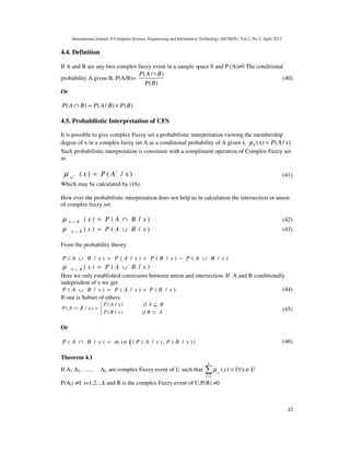 PROBABILISTIC INTERPRETATION OF COMPLEX FUZZY SET | PDF