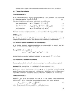 PROBABILISTIC INTERPRETATION OF COMPLEX FUZZY SET | PDF