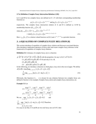PROBABILISTIC INTERPRETATION OF COMPLEX FUZZY SET | PDF