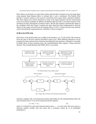 AN EFFICIENT IMPLEMENTATION OF TRACKING USING KALMAN FILTER FOR UNDERWATER ROBOT APPLICATION | PDF