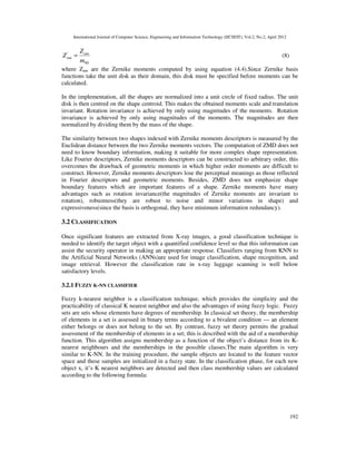 DETECTION OF CONCEALED WEAPONS IN X-RAY IMAGES USING FUZZY K-NN | PDF