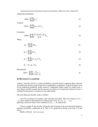BAYESIAN CLASSIFICATION OF FABRICS USING BINARY CO-OCCURRENCE MATRIX | PDF