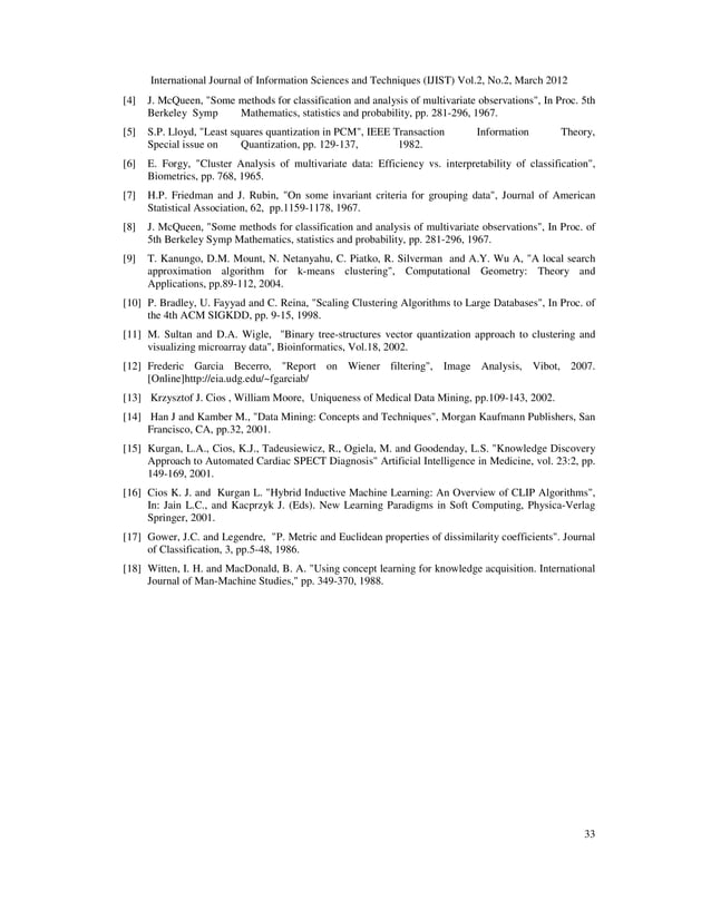 CLUSTERING DICHOTOMOUS DATA FOR HEALTH CARE | PDF