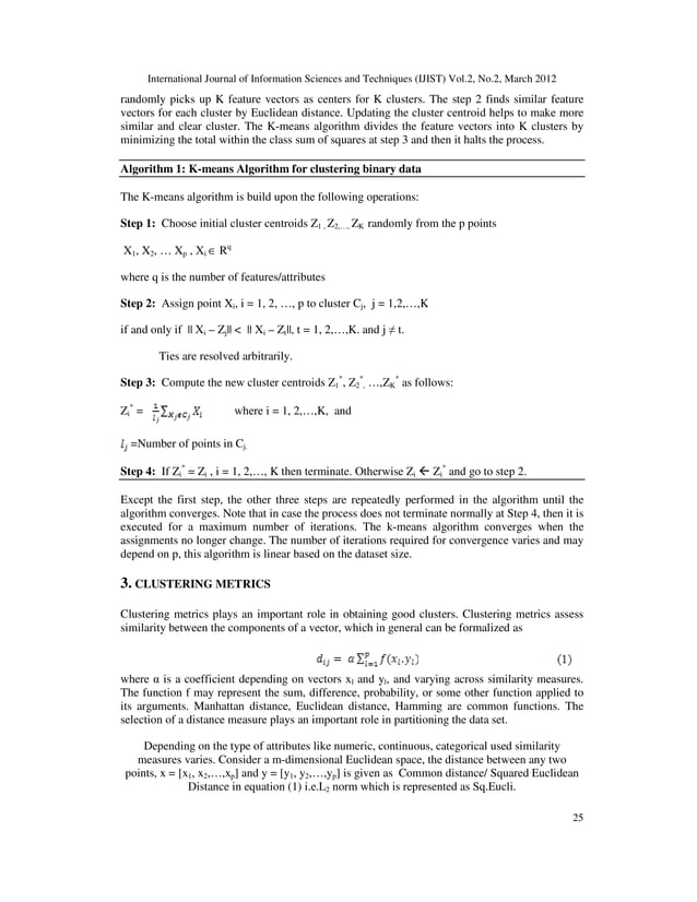 CLUSTERING DICHOTOMOUS DATA FOR HEALTH CARE | PDF