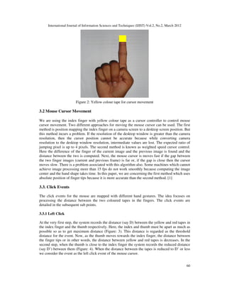 Mouse Simulation Using Two Coloured Tapes | PDF