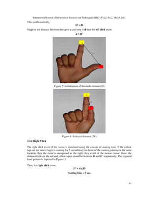 Mouse Simulation Using Two Coloured Tapes | PDF