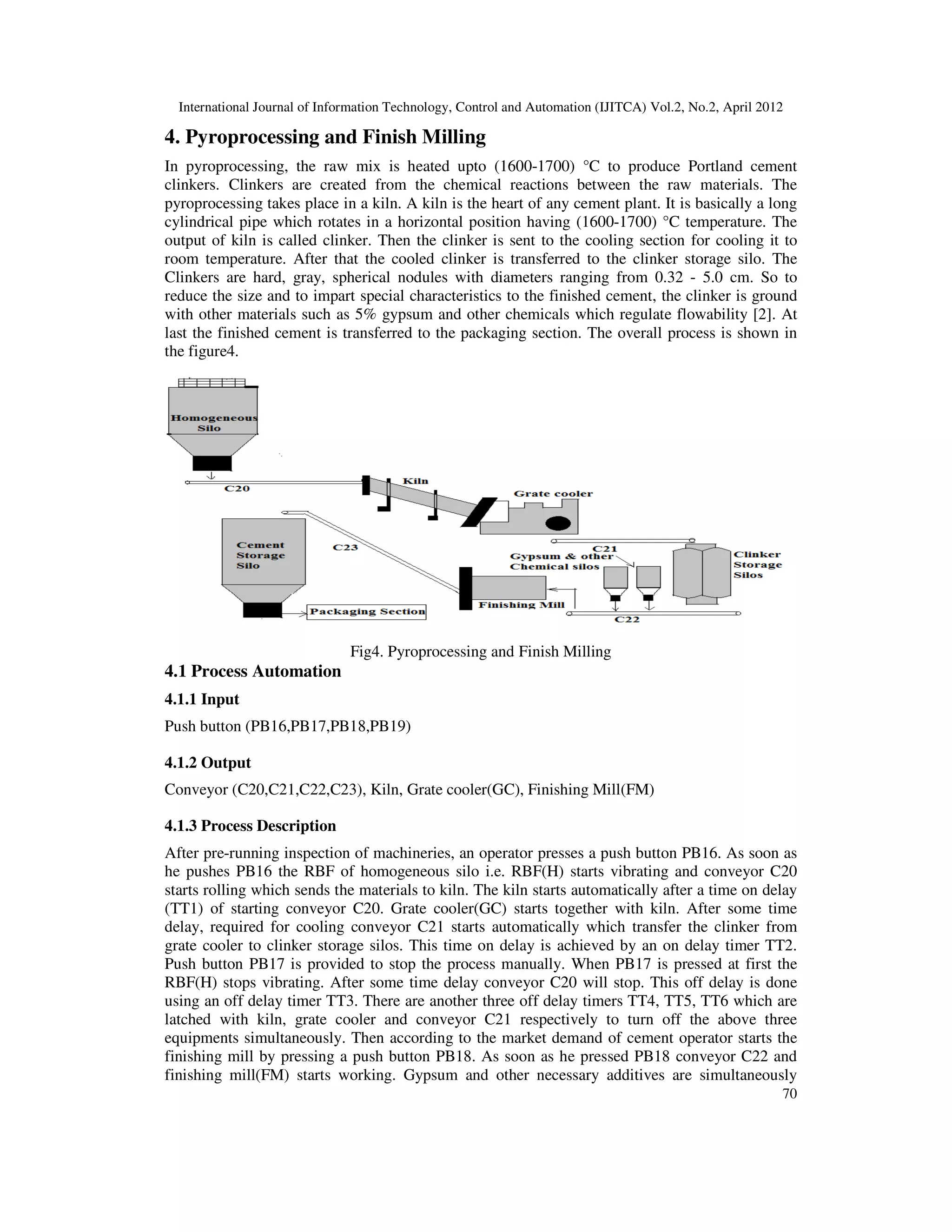 Process Automation of Cement Plant | PDF