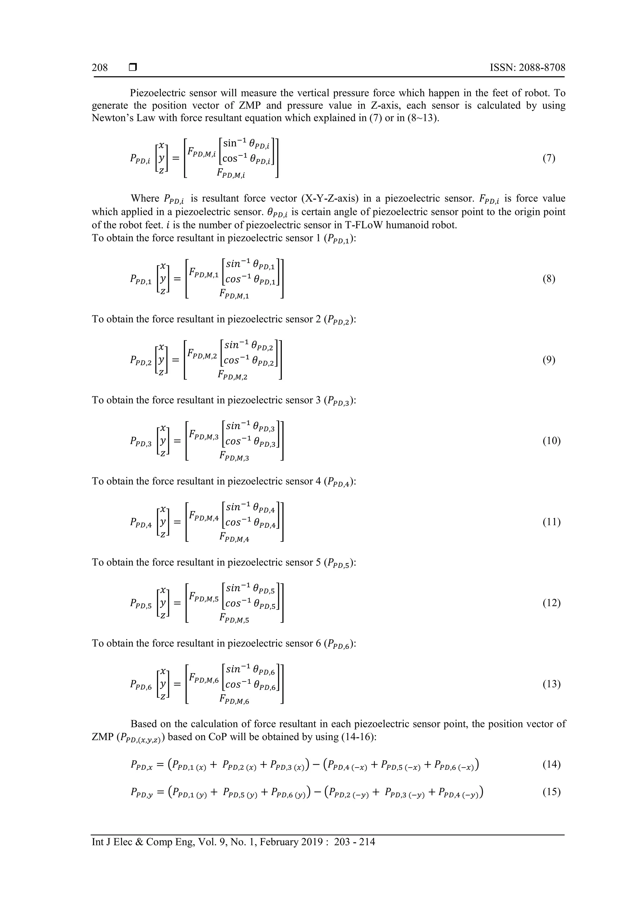 Implementation And Design Of New Low Cost Foot Pressure Sensor Module Using Piezoelectric Sensor