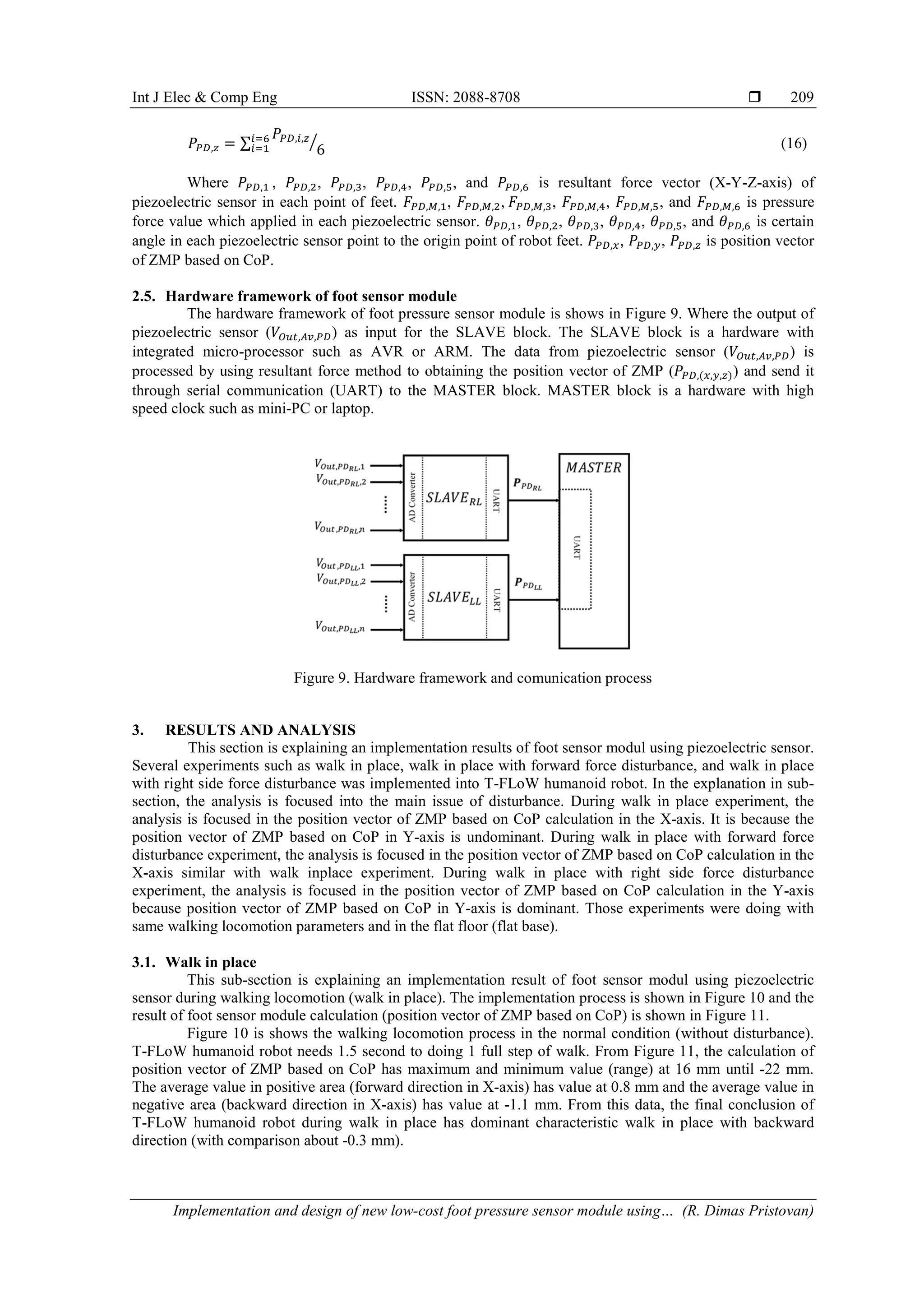 Implementation And Design Of New Low Cost Foot Pressure Sensor Module