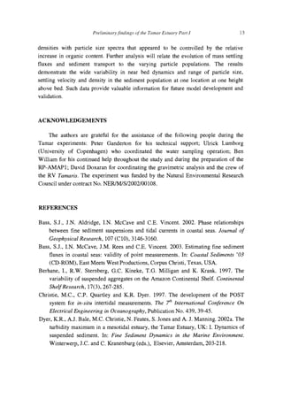 Estuarine And Coastal Fine Sediments Dynamics Intercoh 2003 Jpy Maa | PDF