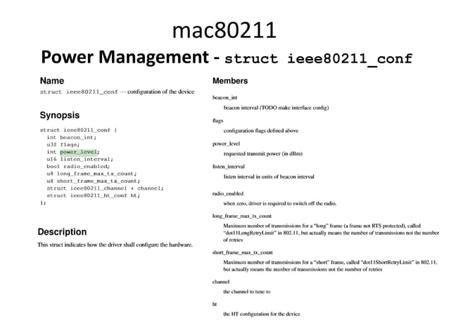 Implementation of MAC-level sleep-scheduling | PPT