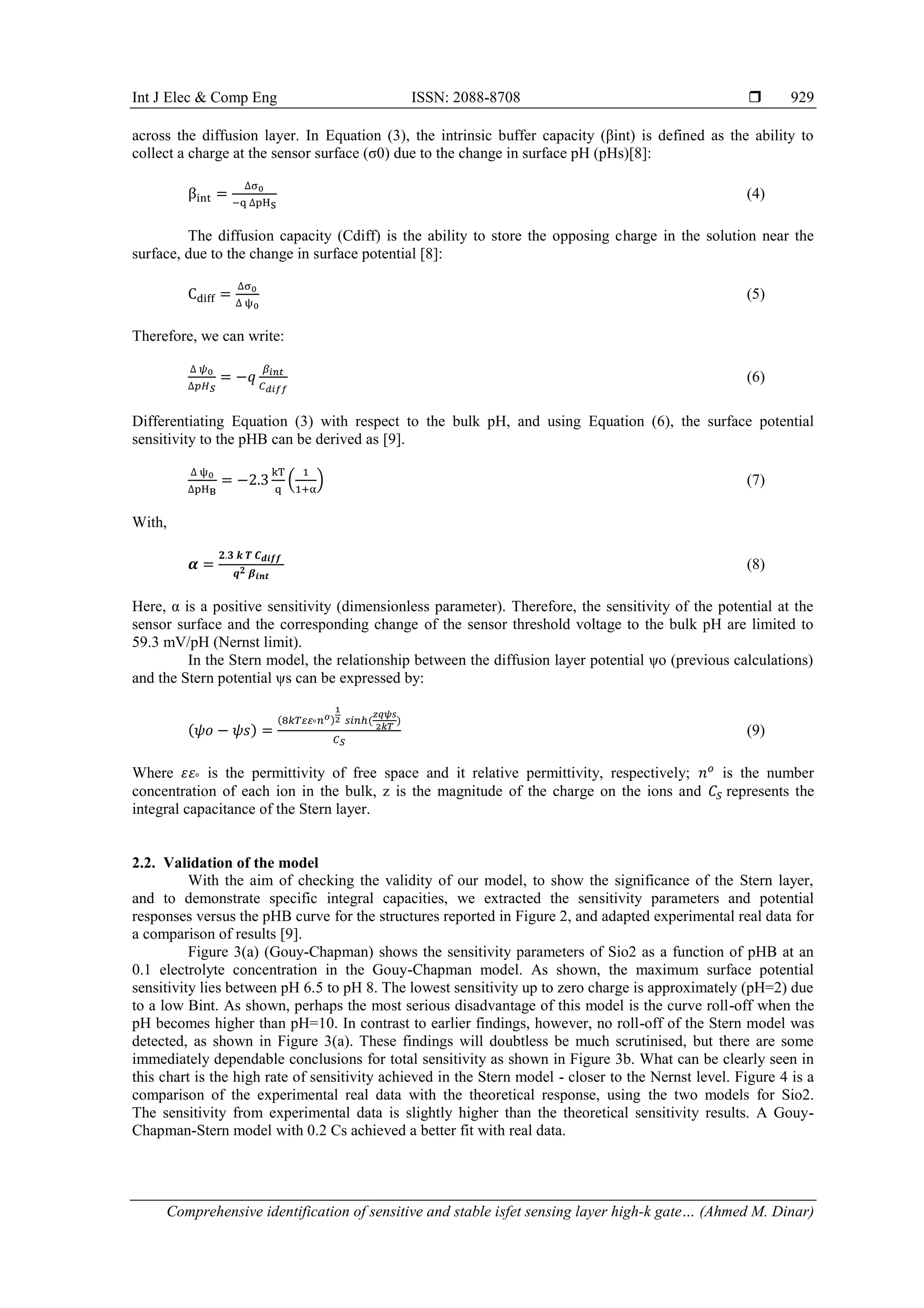 Comprehensive identification of sensitive and stable ISFET sensing layer high-k gate based on ...