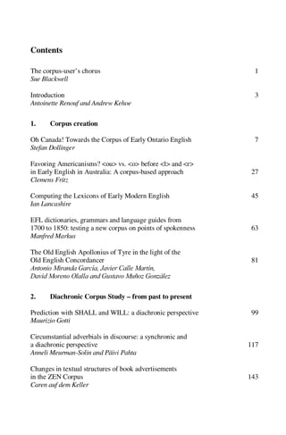 The Changing Face Of Corpus Linguistics Antoinette Renouf Andrew Kehoe ...