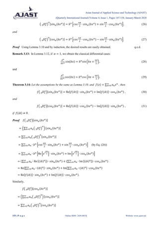 Fractional Derivatives of Some Fractional Functions and Their ...