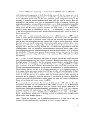 PROTECTION COORDINATION OF DISTRIBUTION SYSTEMS EQUIPPED WITH ...