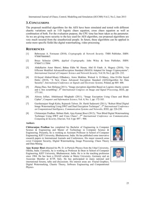 CHAOTIC VARIATIONS OF AES ALGORITHM | PDF | Information and Network Security | Computing
