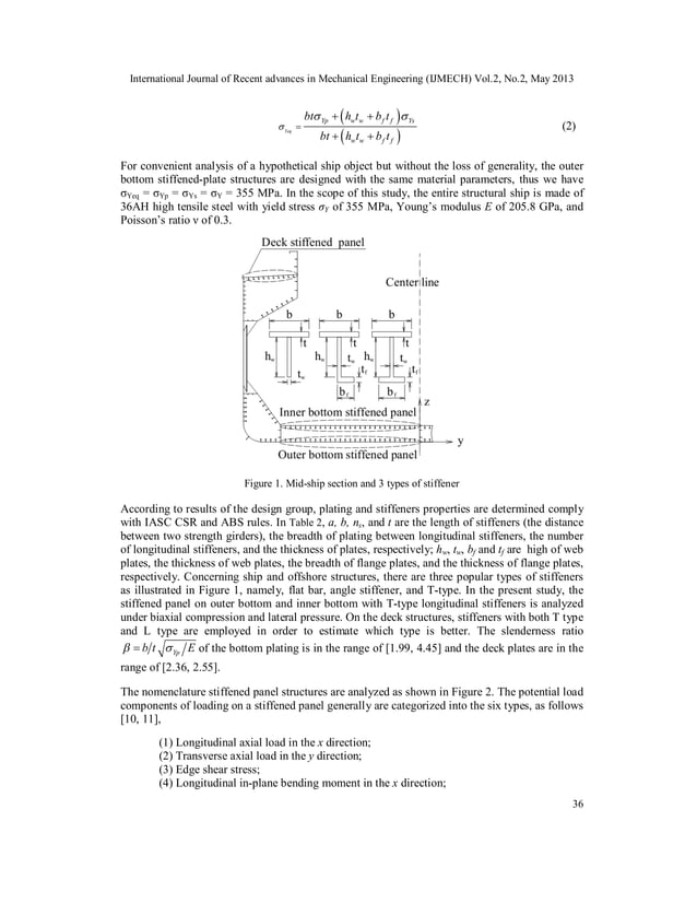 ULTIMATE LIMIT STATE ASSESSMENT OF STIFFENED PANEL STRUCTURES FOR VERY ...