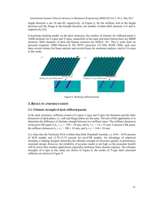 ULTIMATE LIMIT STATE ASSESSMENT OF STIFFENED PANEL STRUCTURES FOR VERY ...