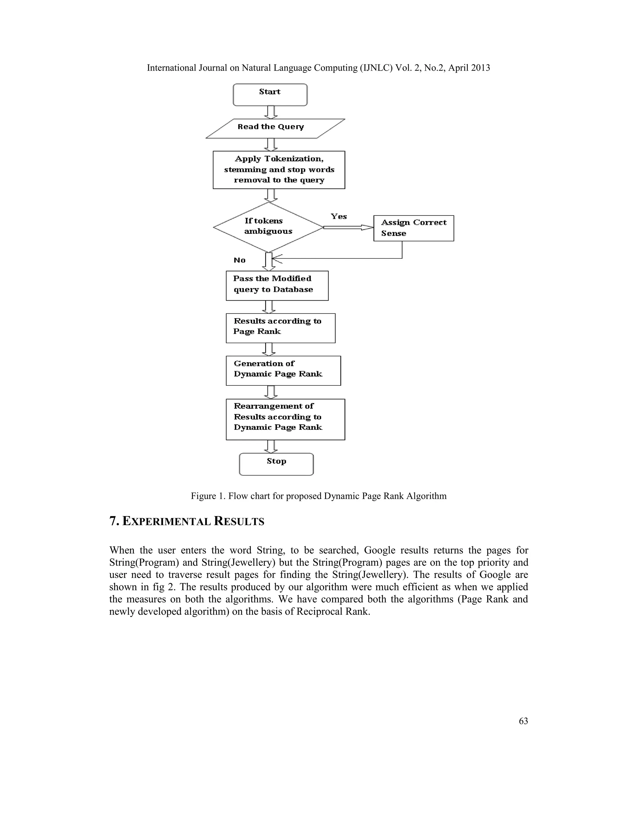 Enhanced Retrieval Of Web Pages Using Improved Page Rank Algorithm Pdf
