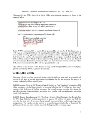Efficient Crawling Through Dynamic Priority of Web Page in Sitemap | PDF