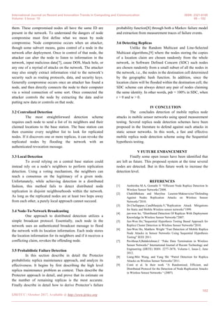 Clone Node Detection in Wireless Sensor Networks | PDF
