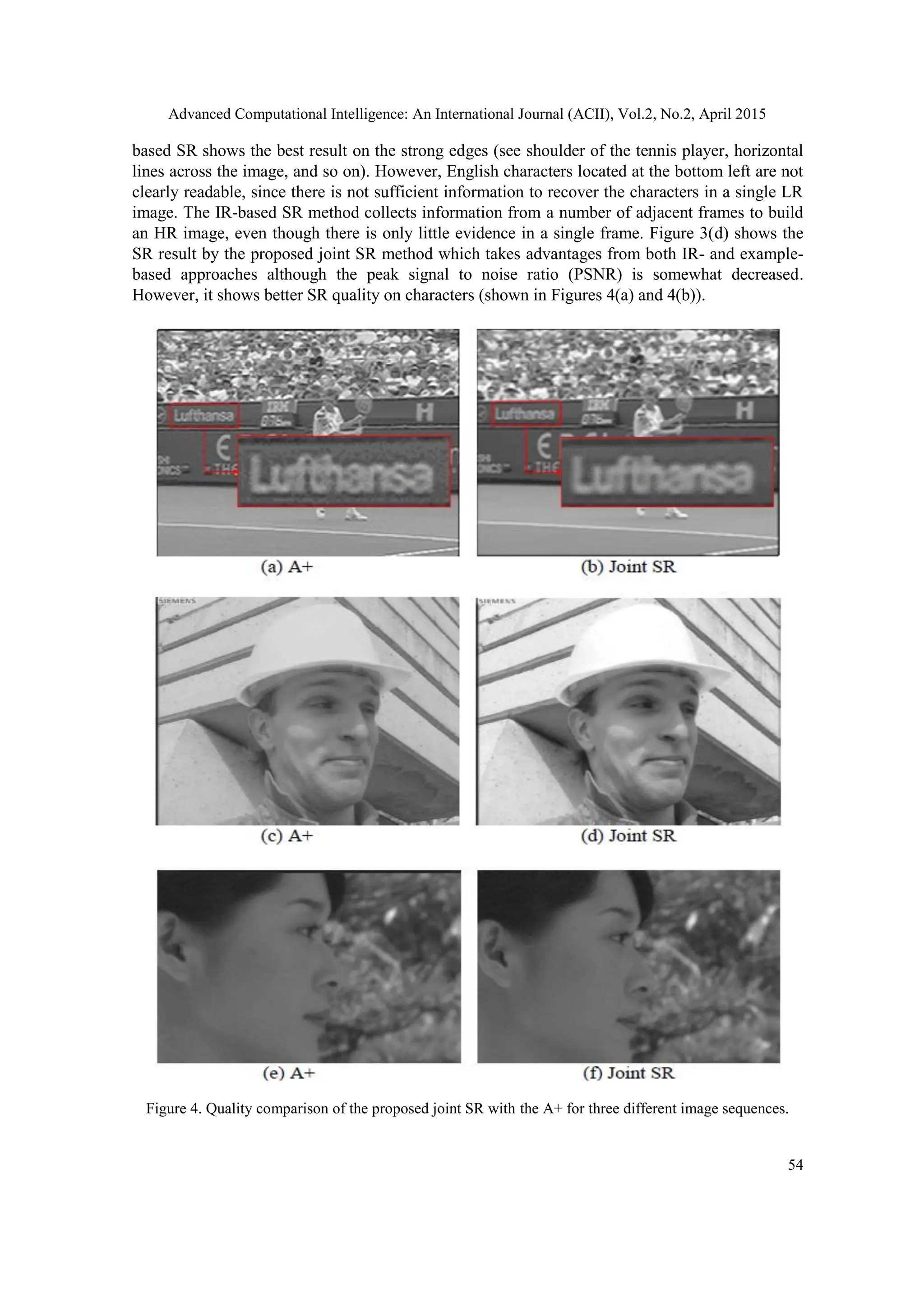 Joint Image Registration And Example-Based Super-Resolution Algorithm | PDF
