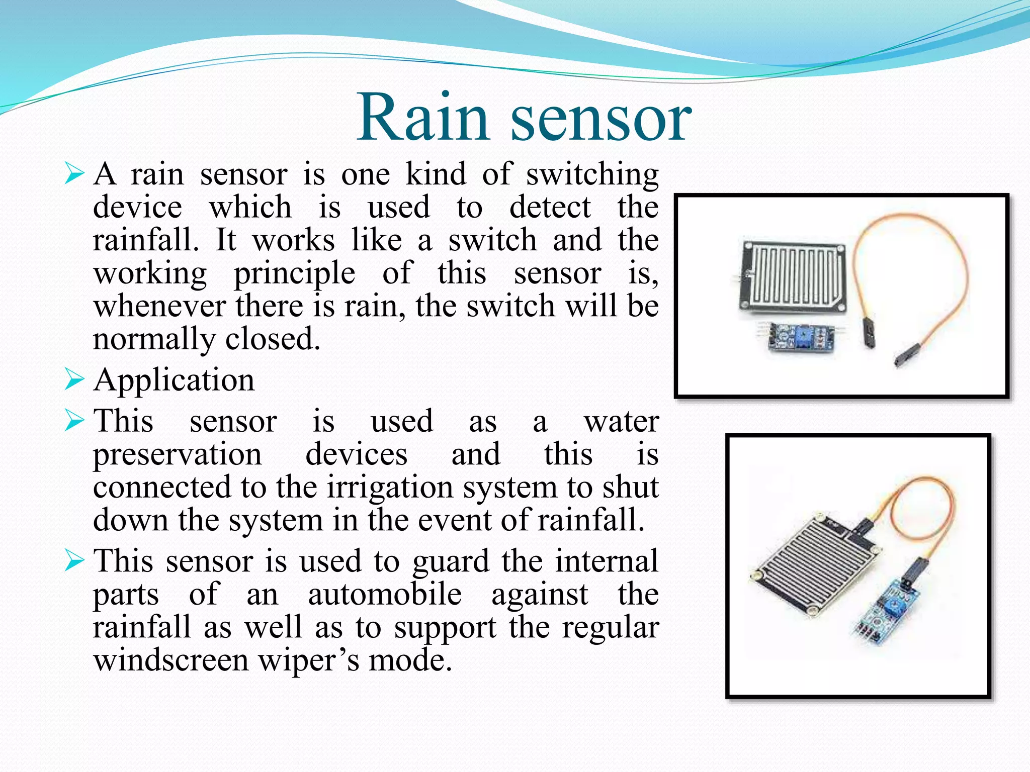 All Types of sensor in power point presentation | PPTX