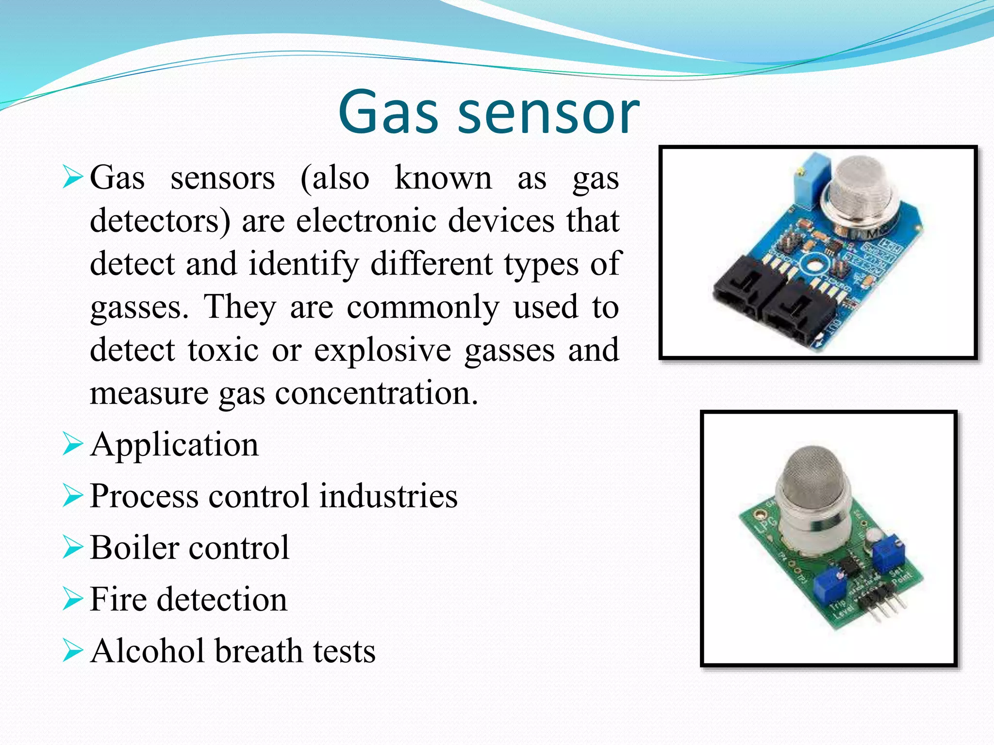 All Types of sensor in power point presentation | PPTX