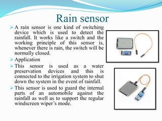All Types of sensor in power point presentation | PPTX