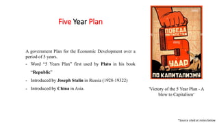 Development Planning & Five Years Plans of Bangladesh | PPTX