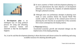Development Planning & Five Years Plans of Bangladesh | PPTX