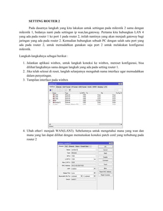 Rancangan 1 Gedung 2 lantai 4 Ruangan | PDF